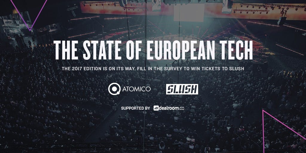 The 2017 State of European Tech is on its way. Contribute now ...