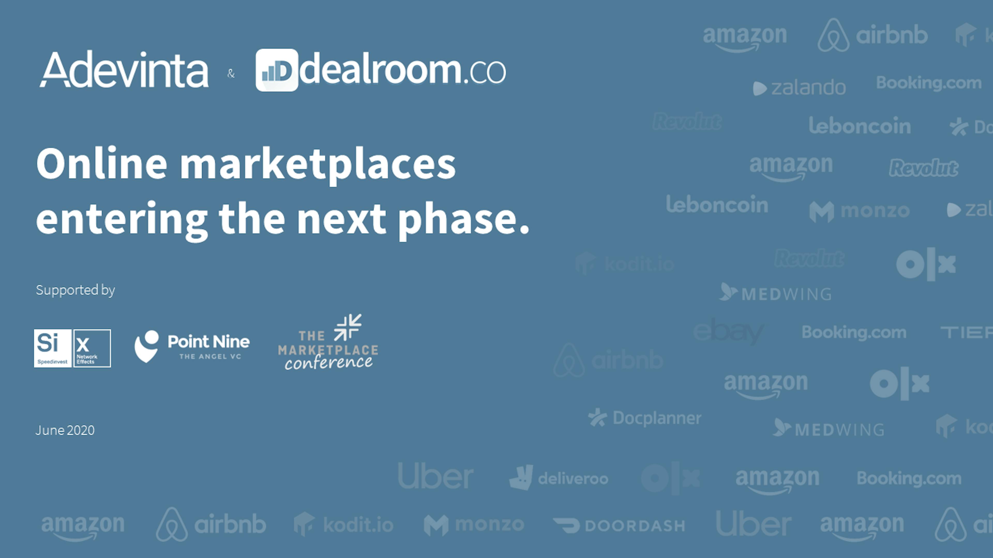 Online marketplaces - entering the next phase | Dealroom.co