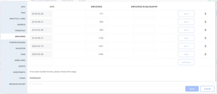 More features, more data, an upgraded platform. | Dealroom.co