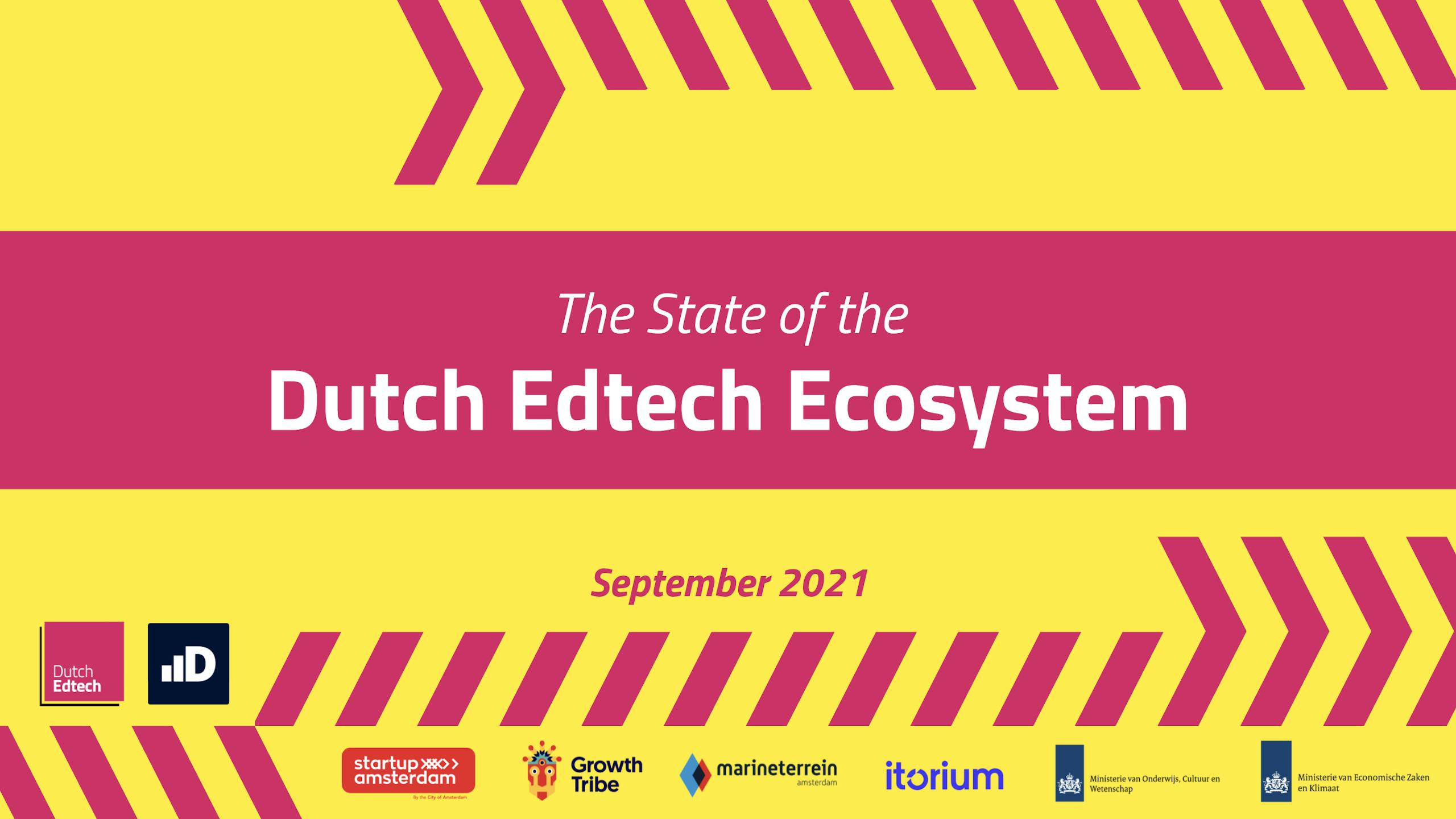 The State of the Dutch Edtech ecosystem | Dealroom.co
