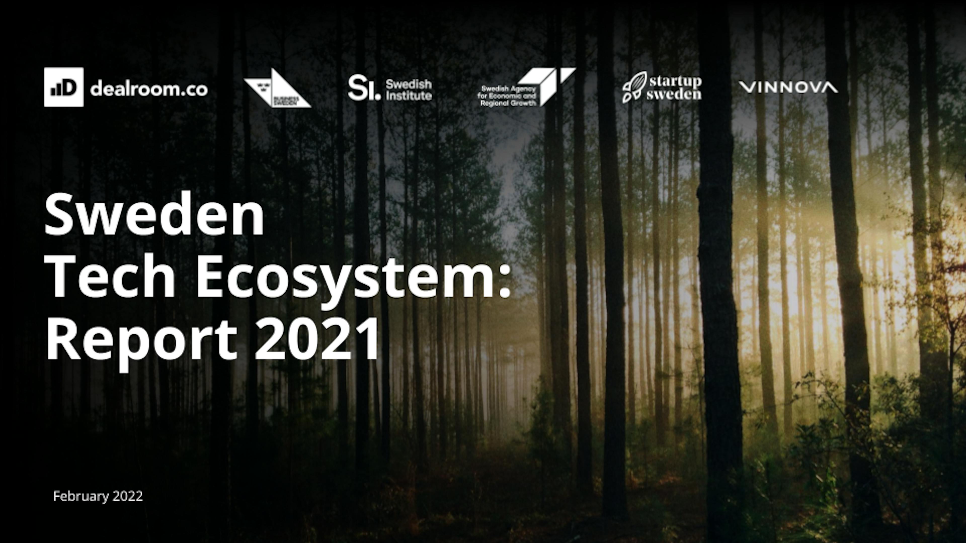 Sweden, a leading European innovation hub | Dealroom.co