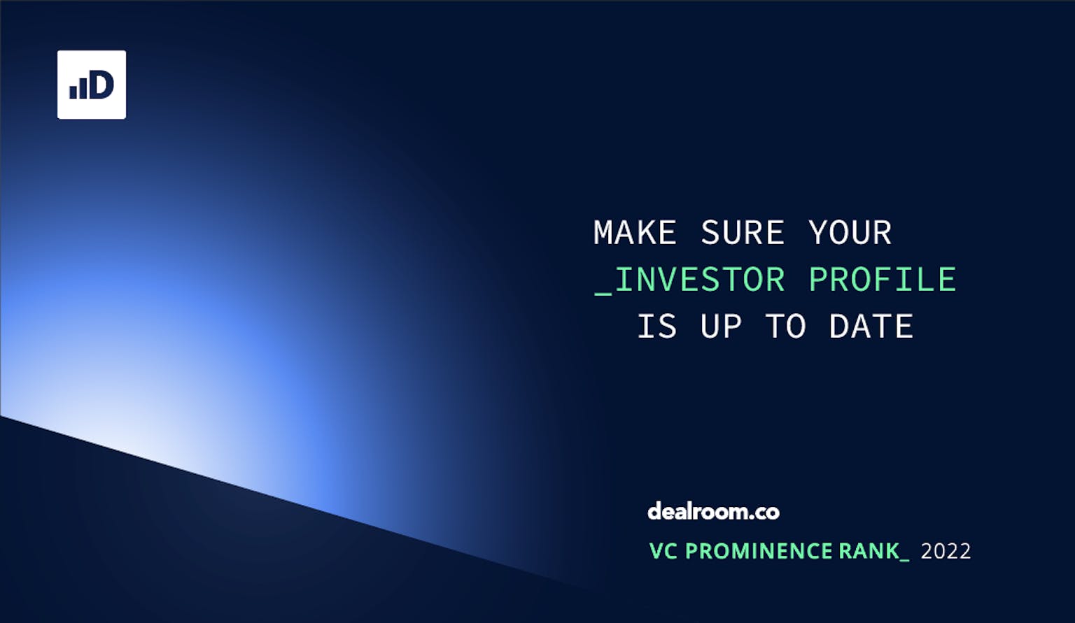 The 2022 VC Investor Ranking - preliminary results