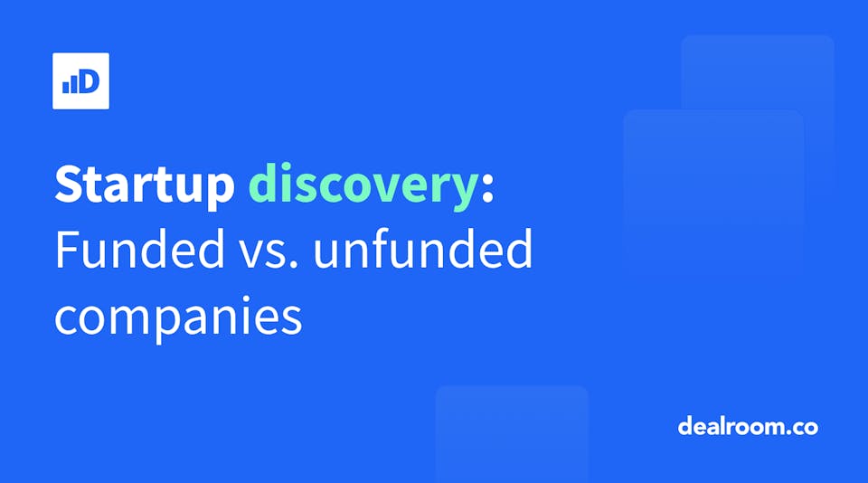 Funded vs. unfunded companies | Dealroom.co