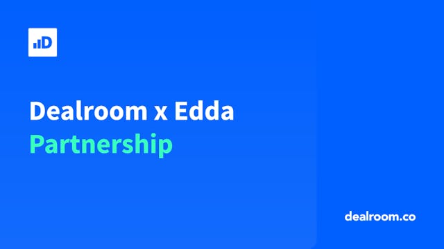 Dealroom x Edda Partnership | Dealroom.co
