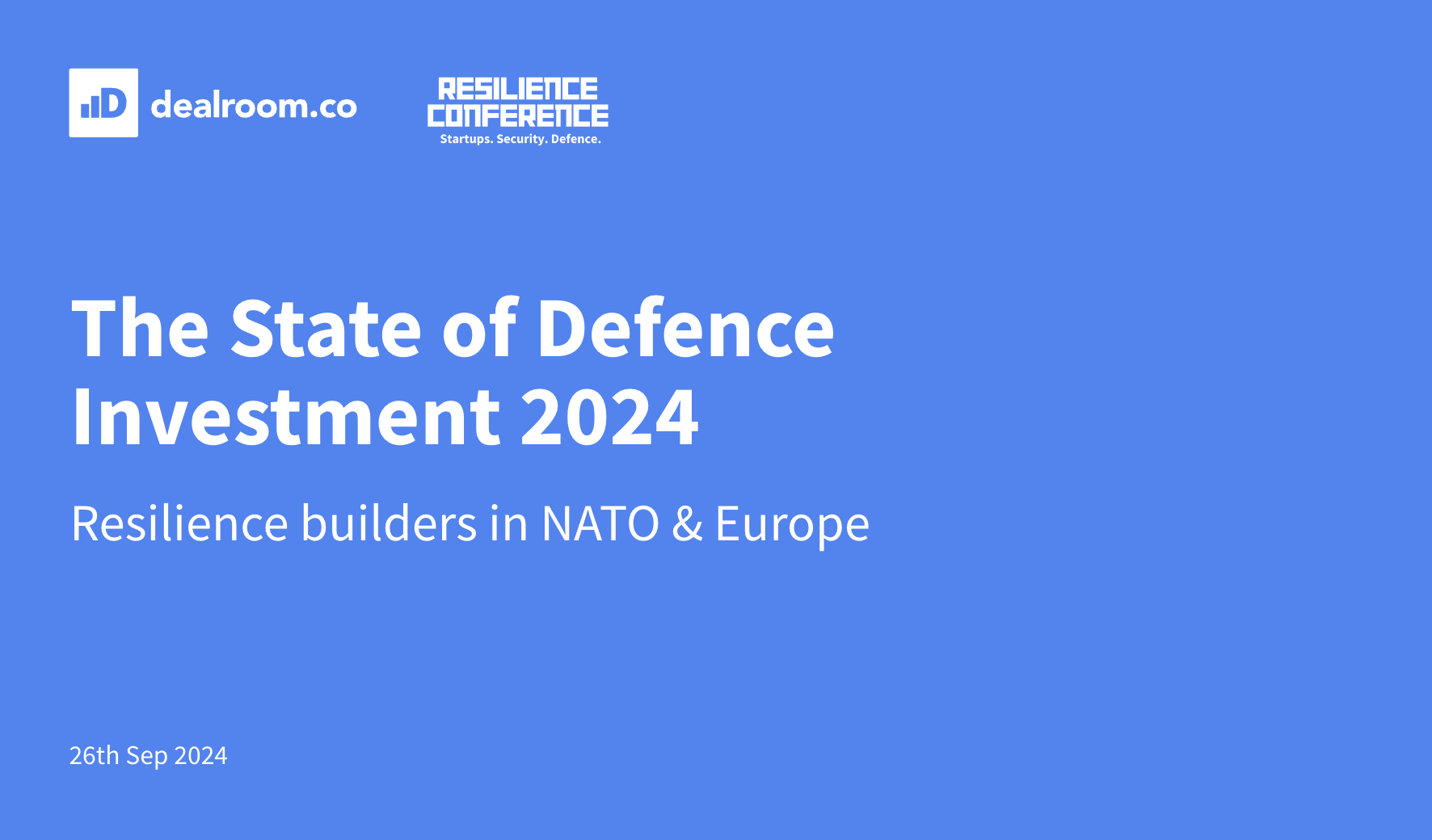 The State of Defence Investment 2024 - Resilience builders in NATO ...