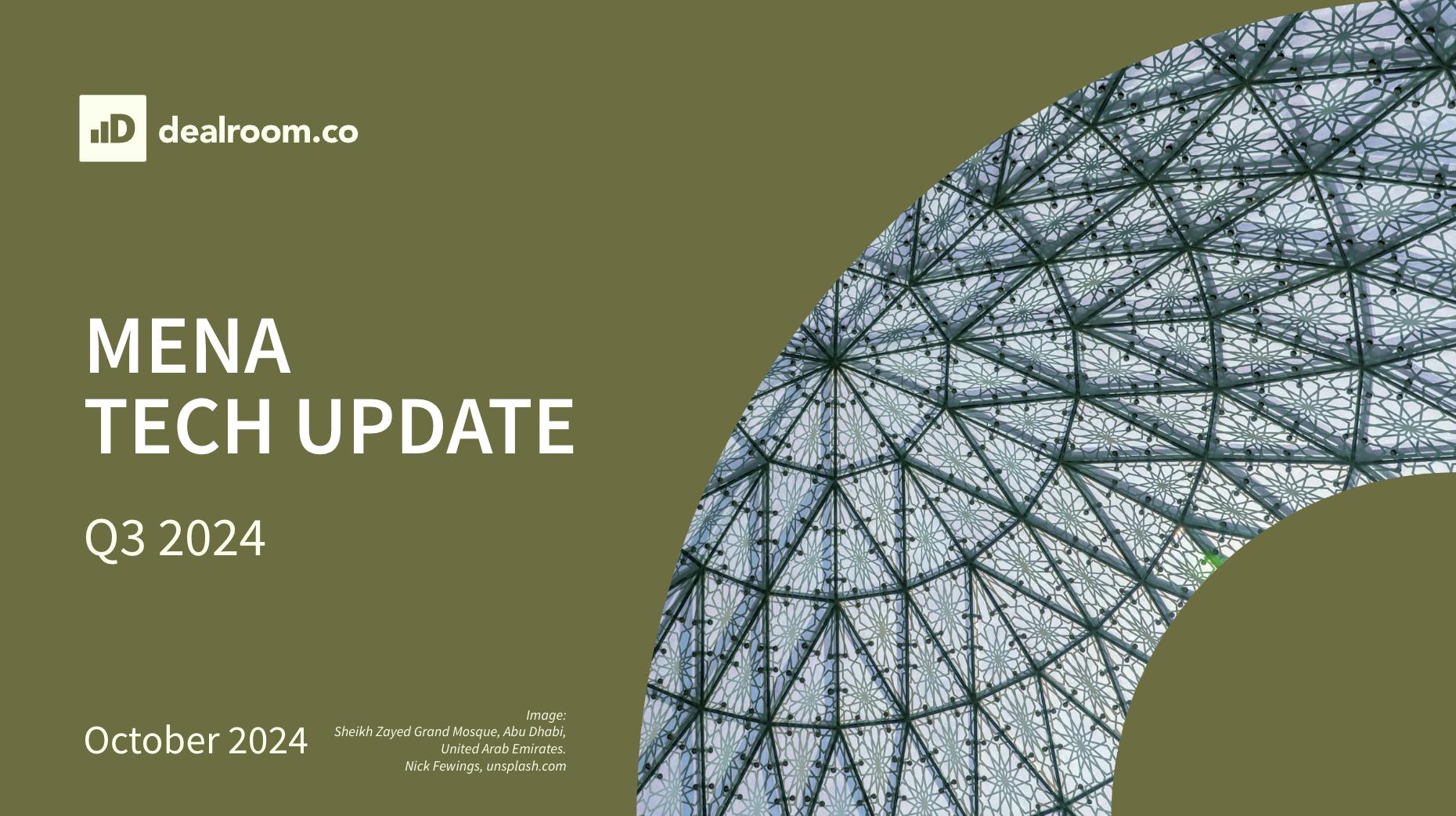 MENA Tech Update – Q3 2024 | Dealroom.co