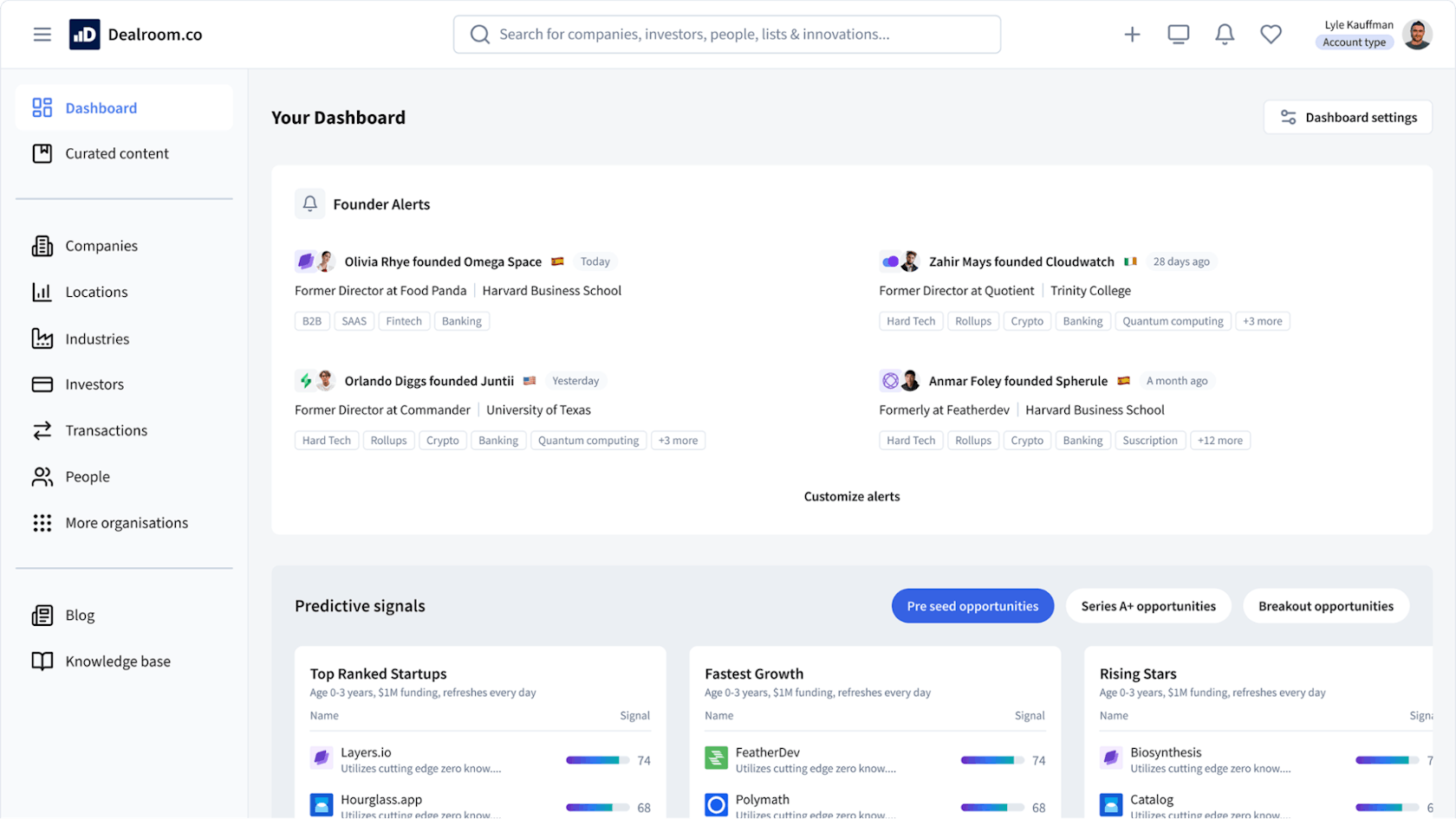 Dealroom.co | Identify promising companies before everyone else