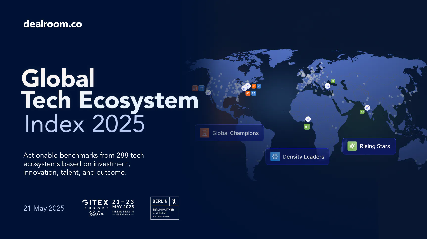 Global Tech Ecosystem Index – 2025 | Dealroom.co