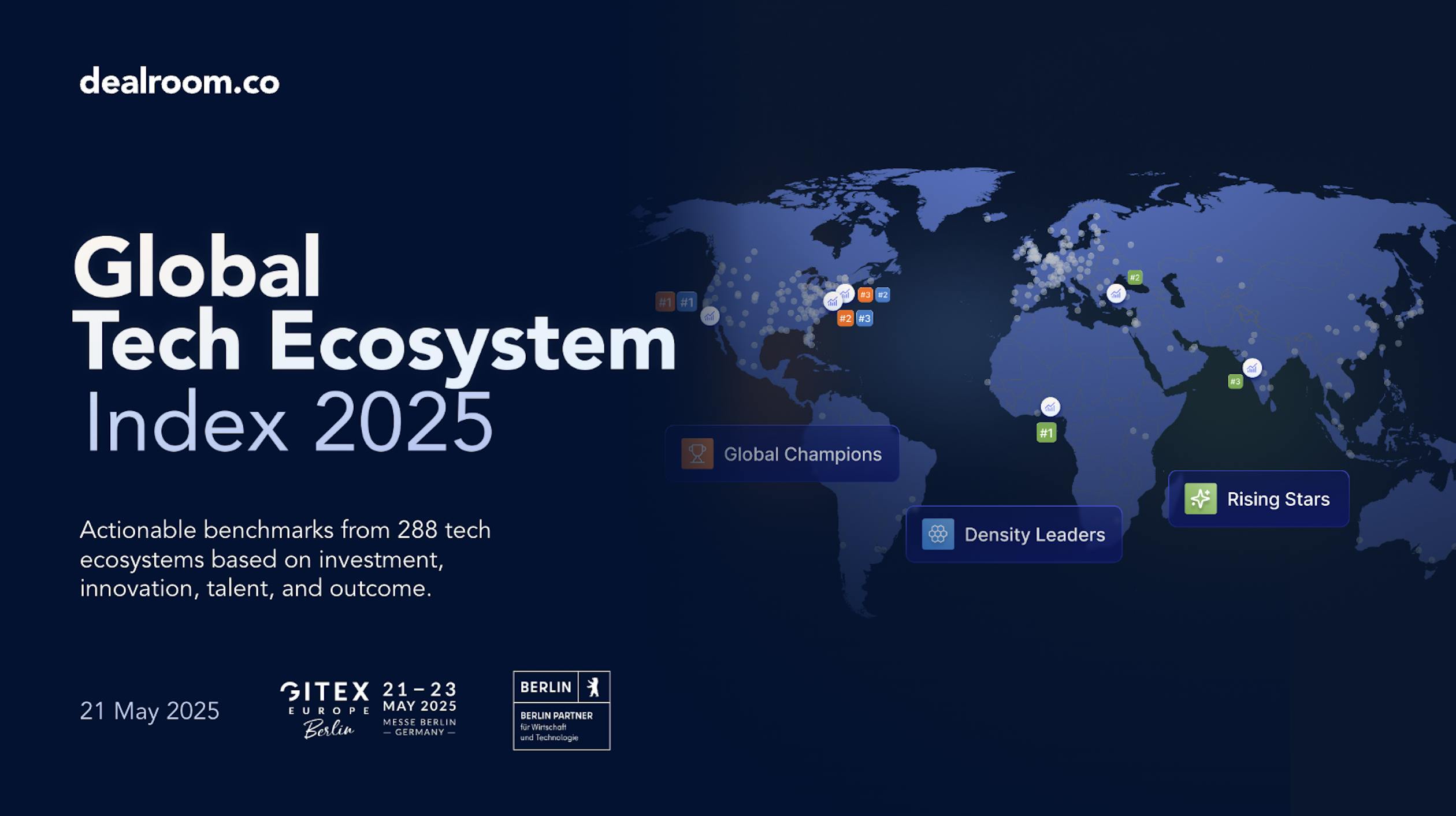 Global Tech Ecosystem Index - 2025 | Dealroom.co